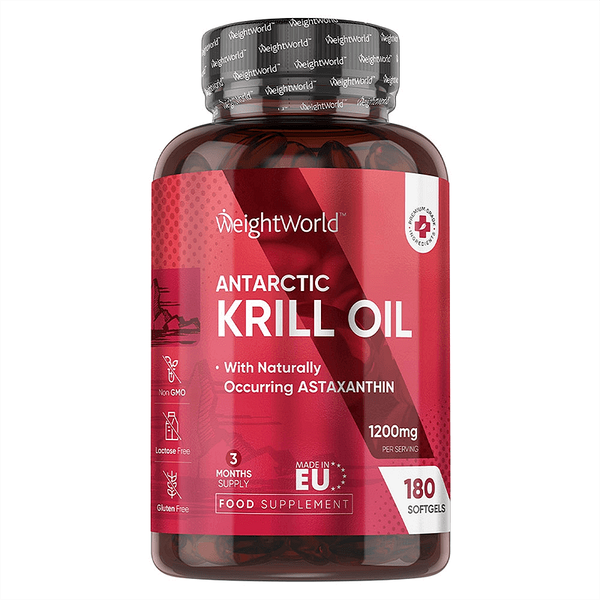 Antarctic Krill Oil, Масло от Антарктически крил, 600 mg, 180 софтгел ...