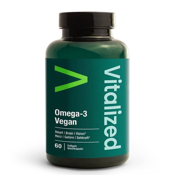 Vitalized, Омега-3 от водорасли х 60 капсули