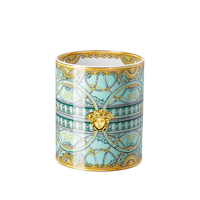 ваза Versace Scala Palazzo Verde Vase 18 cm | Bed Bath & Table