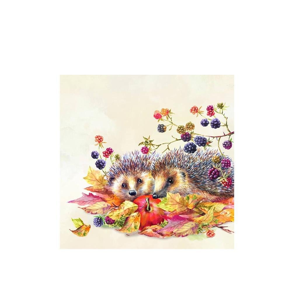 САЛФЕТКИ HEDGEHOG FRIENDS CREAM