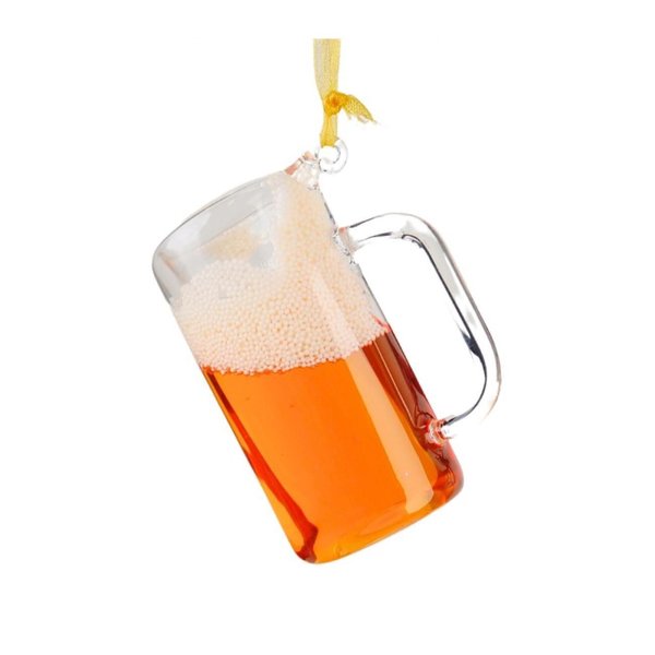 КОЛЕДНА ИГРАЧКА ХАЛБА БИРА GLASS BEER WORDS