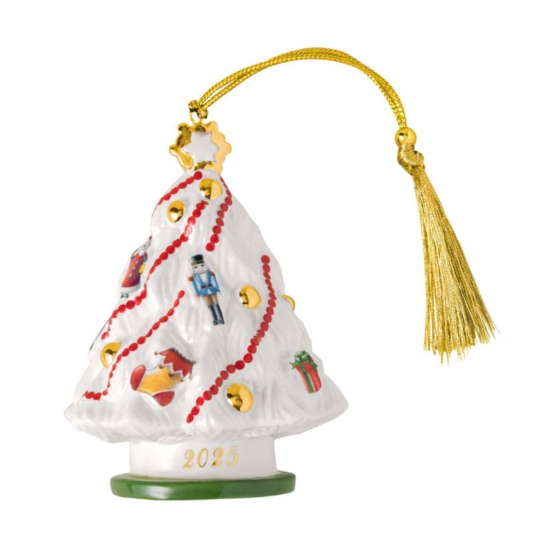 ИГРАЧКА ЗА ЕЛХА CHRISTMAS TREE 7,5Х10 СМ 2025